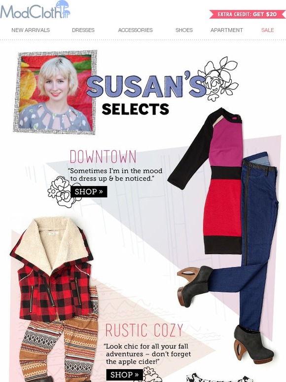 Modcloth: Our co-founder's 3 fave autumn fashions. | Milled