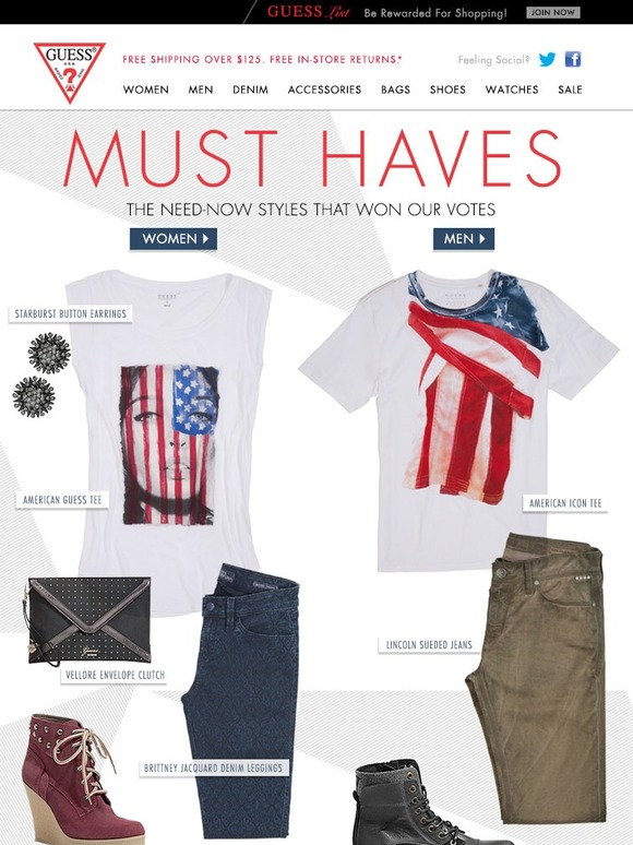 GUESS: VOTES ARE IN: See What Made our List of Favorites | Milled