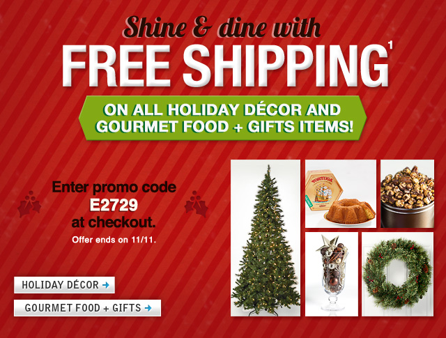 Fingerhut: Fingerhut: FREE SHIPPING on all Holiday Décor and Gourmet ...