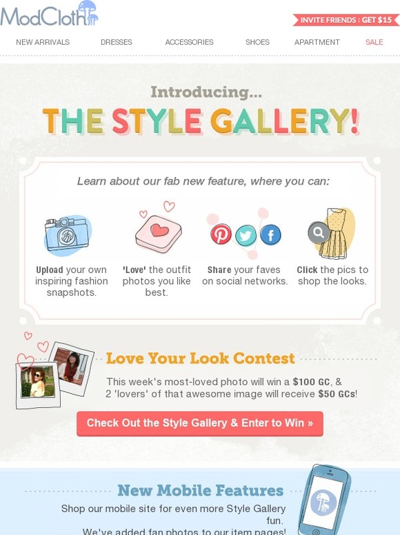 Modcloth: ModCloth's fab new feature & your chance to win a $100 GC ...
