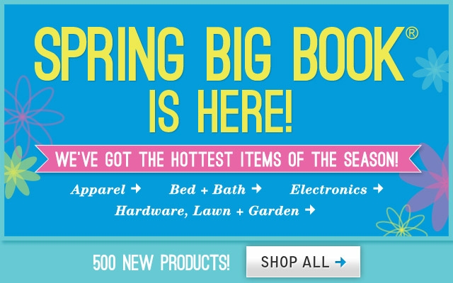 Fingerhut: Fingerhut: Spring Big Book is Here! | Milled