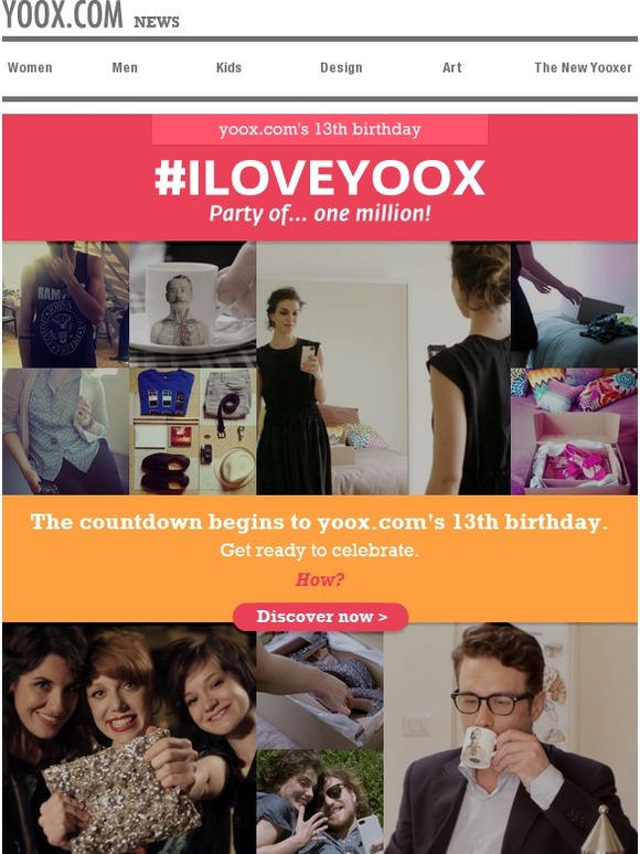 YOOX: yoox.com is turning 13 | Milled