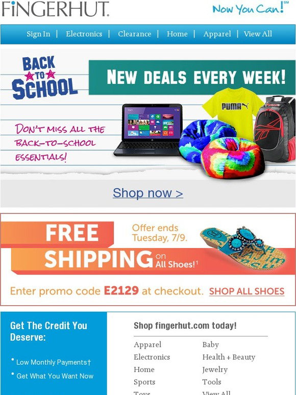 Fingerhut: Fingerhut: Back to School Essentials! | Milled
