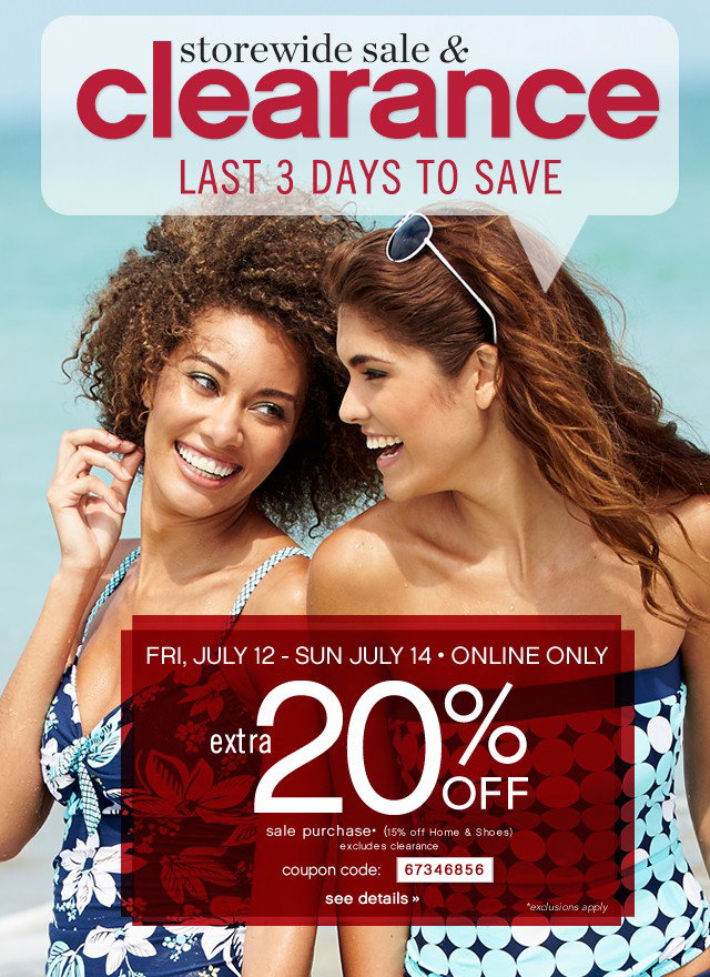 Belk: Last 3 Days – Extra 20% off Sale Purchase – Storewide Sale ...