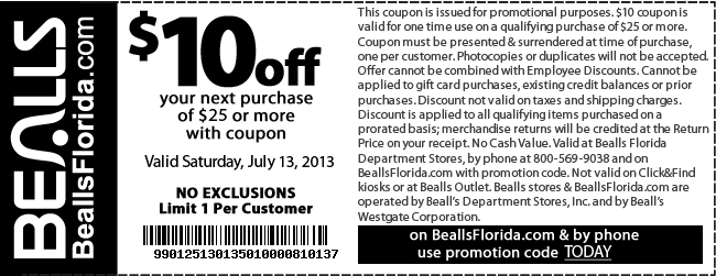 Bealls Florida: Today Only! $10 off $25 Coupon | 86% Savings Ends Today ...