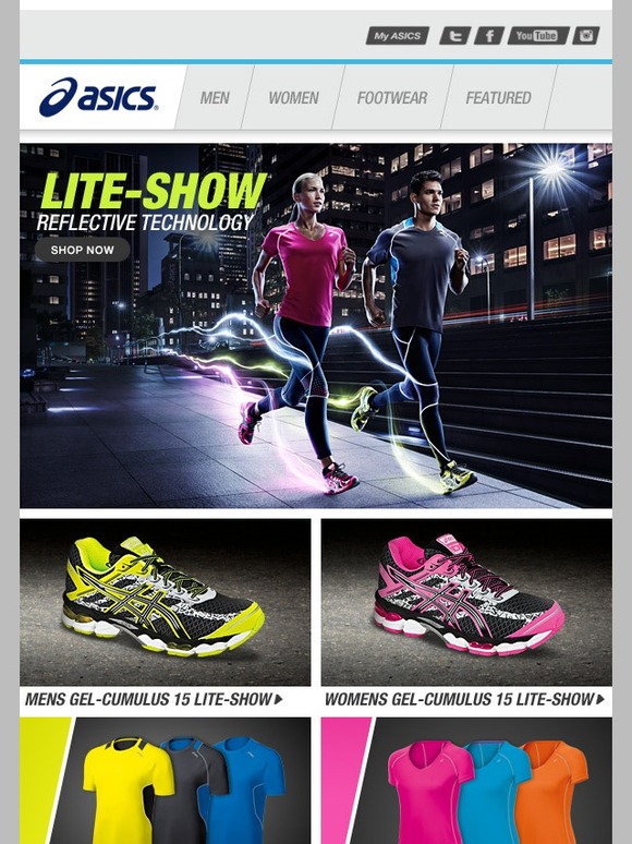 ASICS: Lite-Show Reflective Technology: Bring Performance to Light | Milled