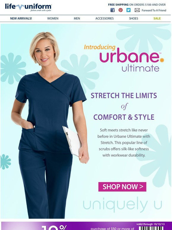 Life Uniform: New! Urbane Ultimate With Stretch Available Now | Milled