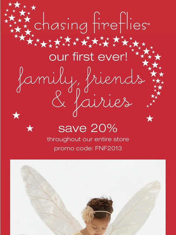 Chasing Fireflies: Our first-ever Friends & Family event! Save 20% sitewide! | Milled