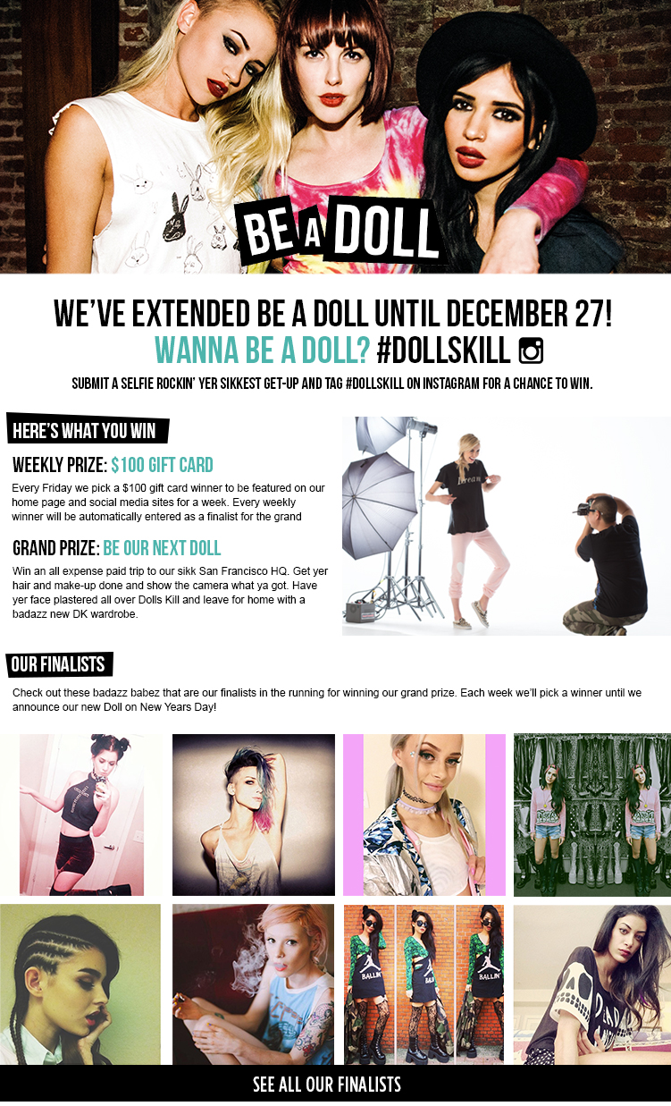 Dolls Kill: Are you the next face of Dollskill? | Milled