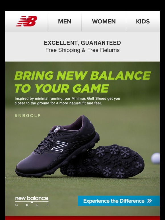 New Balance: Introducing New Balance Golf Shoes | Milled