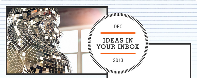 CB2: ideas in your inbox: holiday edition | Milled