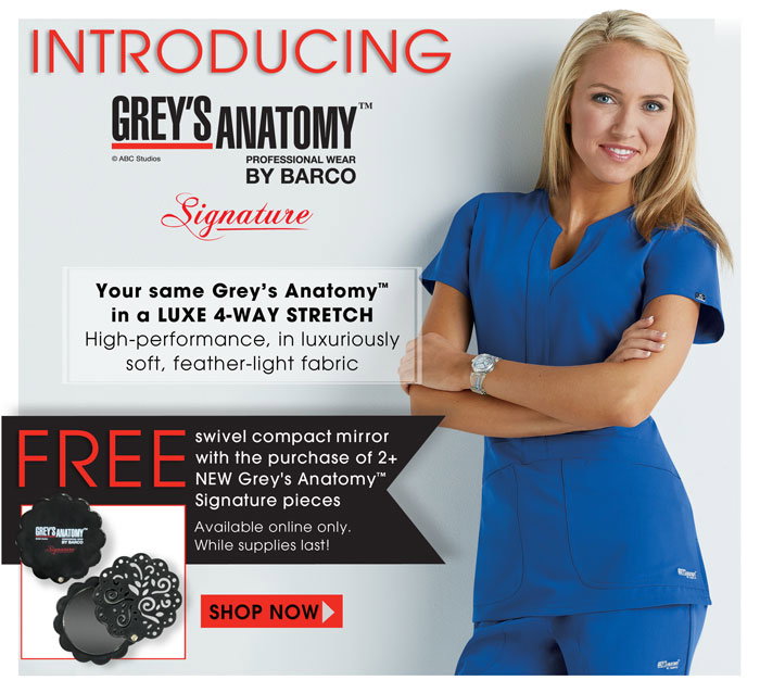 Life Uniform: Introducing Grey's Anatomy Signature! | Milled