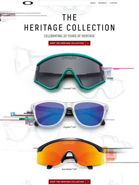 Oakley: Heritage Collection: Own A Piece Of Oakley History | Milled