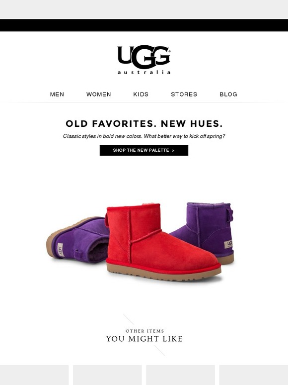 UGG: Favorite UGG® Classics in new favorite colors | Milled
