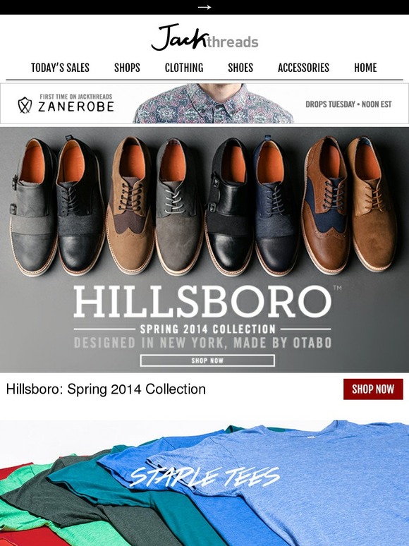 Jack Threads: Hillsboro: The Exclusive Spring 2014 Collection Has ...