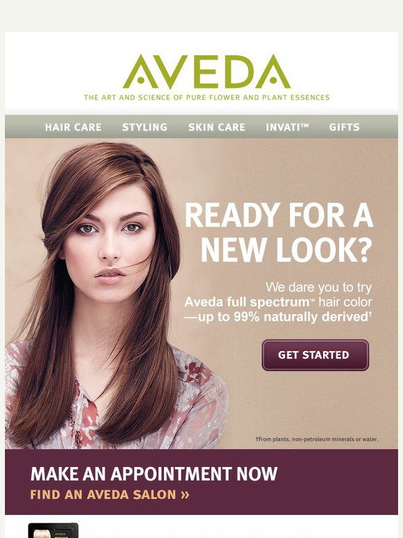 Aveda: We dare you to try Aveda full spectrum™ hair color | Milled