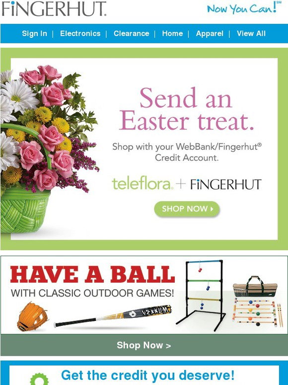 Fingerhut: Fingerhut: Shop Teleflora – Send some Easter joy with ...