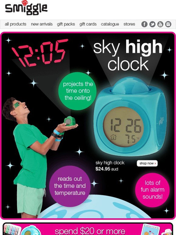 Smiggle: Look, up in the sky! It’s a bird... it’s a plane... | Milled