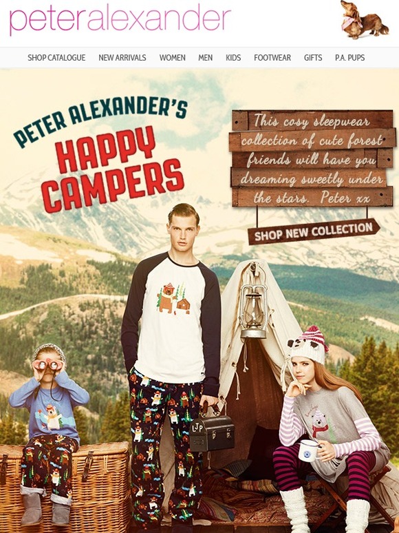 Peter Alexander: Sleep Under the Stars...New Collection Just In! | Milled