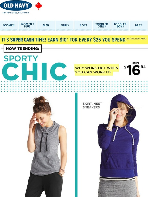 Old Navy: Sport This Look | Milled