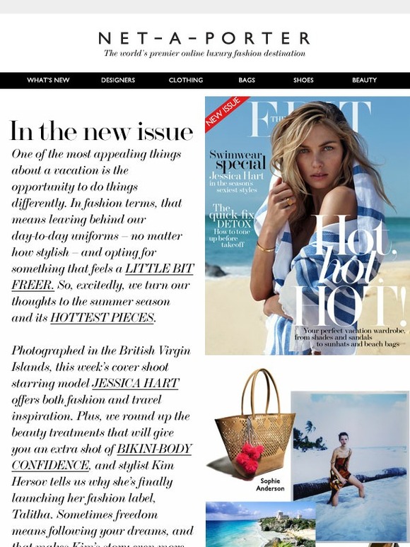 Net-A-Porter: The hottest pieces to take on vacation now | Milled