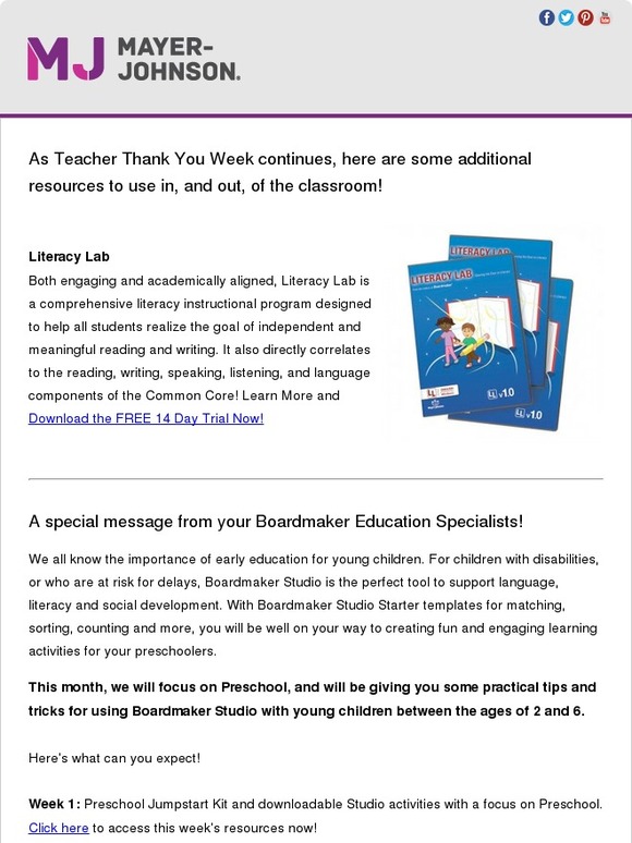 Tobii Dynavox: Teacher Thank You Week Continues! Plus, New Ideas from ...
