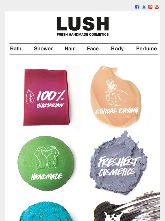 Lush Cosmetics: Our values are in our products | Milled