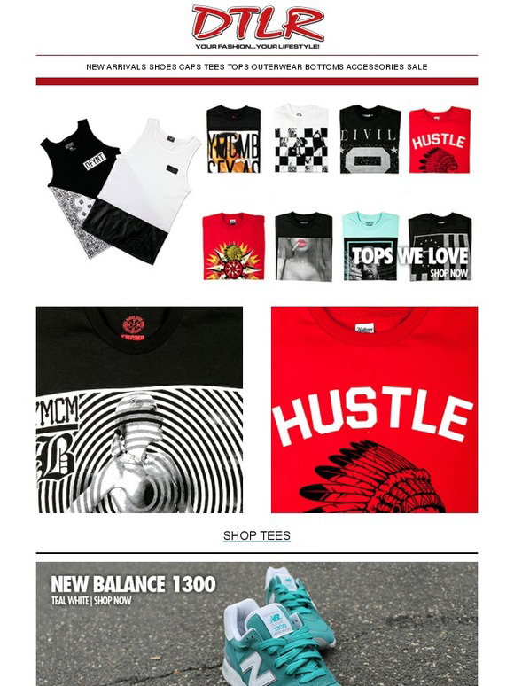 DTLR: New Summer Tees, Hats and Shoes DTLR.com | Milled