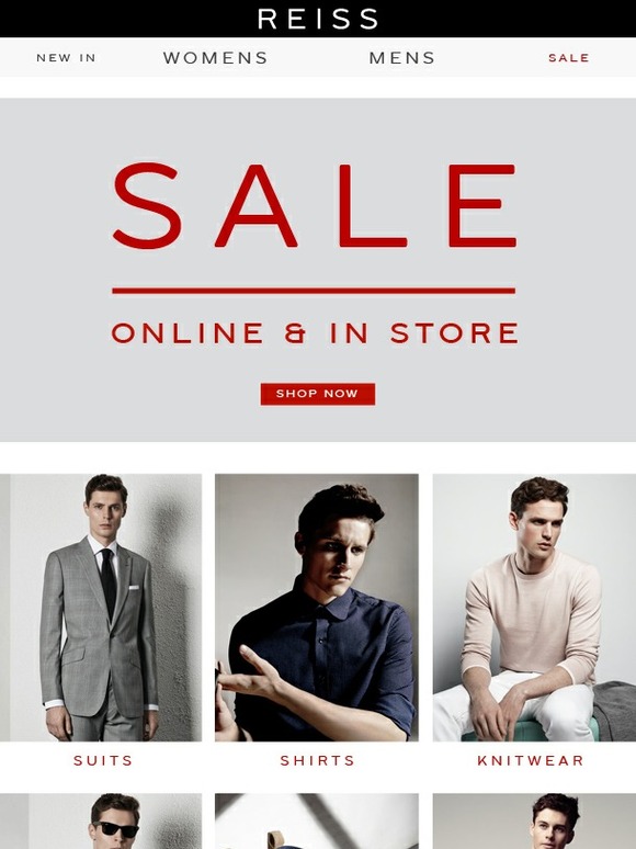 Reiss: Shop The SALE Online & In Store | Milled