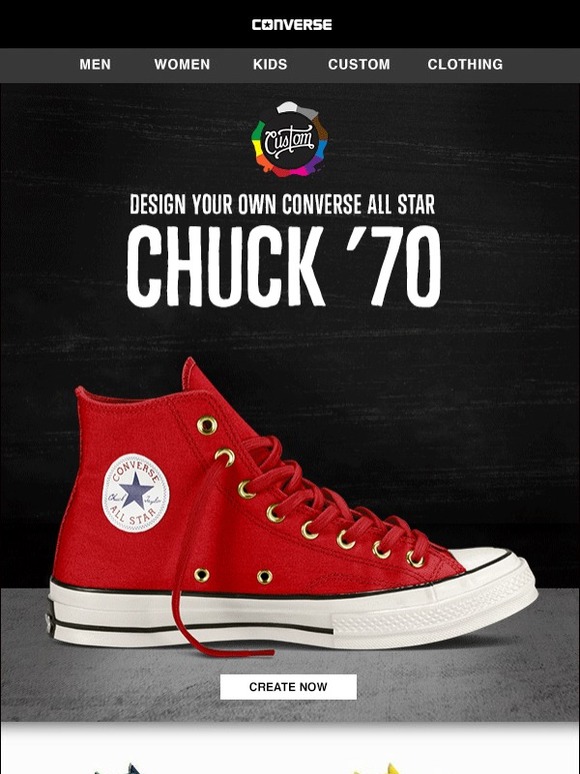 Converse: Design Your Own Converse All Star Chuck ’70. | Milled