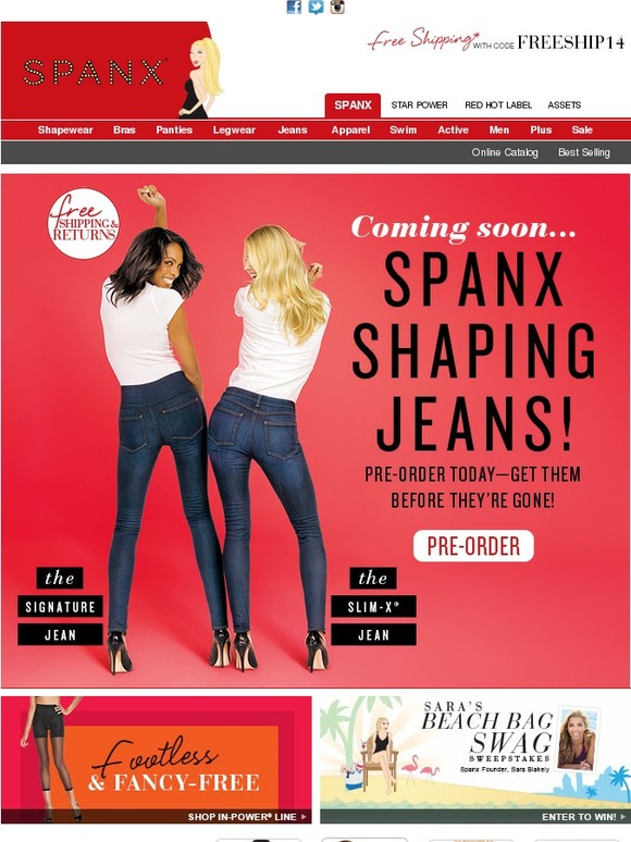 SPANX: Be the first to step into SPANX Jeans | Milled