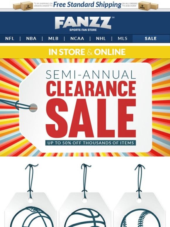 Fanzz.com: Semi-Annual Clearance Sale | Milled