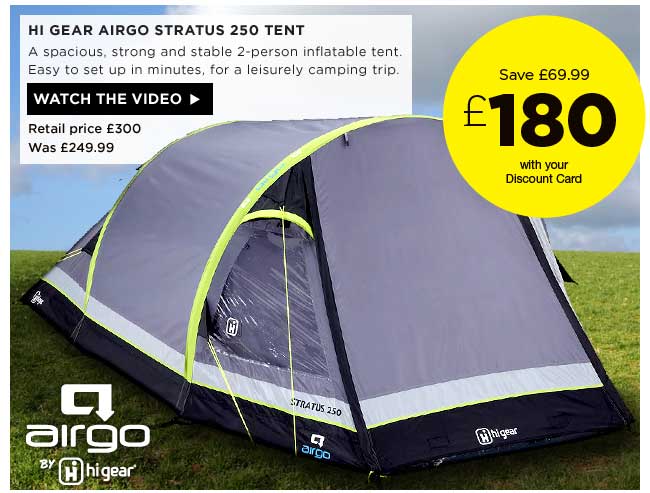 Go Outdoors: Last chance to save £200 on the Hi Gear Frontier 8 Premium ...