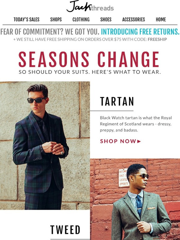 Jack Threads: Suits Shouldn't Suck. | Milled