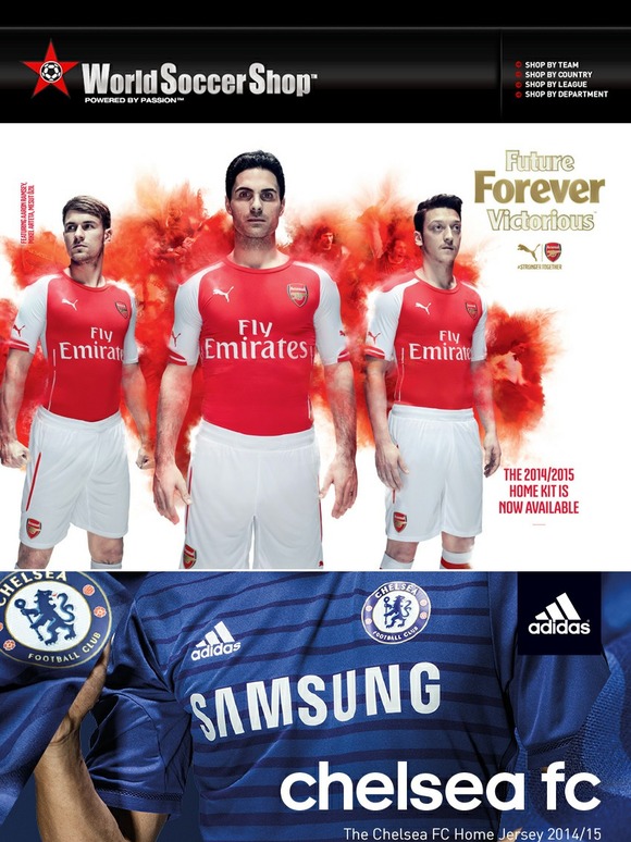 World Soccer Shop: New Kits for the Premier League Kickoff This Weekend ...