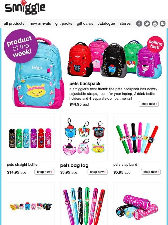 Smiggle: have you checked out the pet-actular new range? | Milled