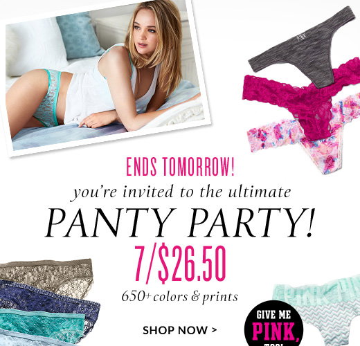 Victoria Secret Panty Party