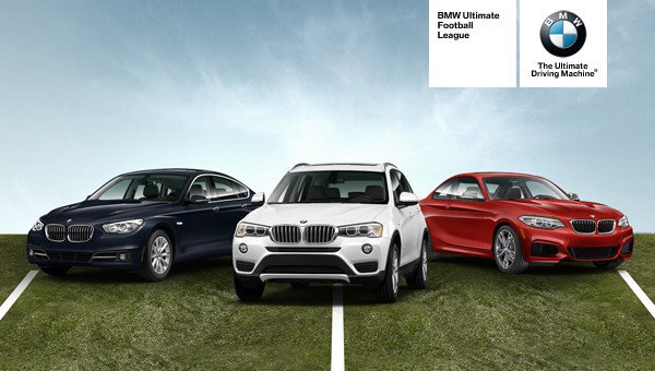 BMW: Win big with the BMW Ultimate Football Challenge. | Milled