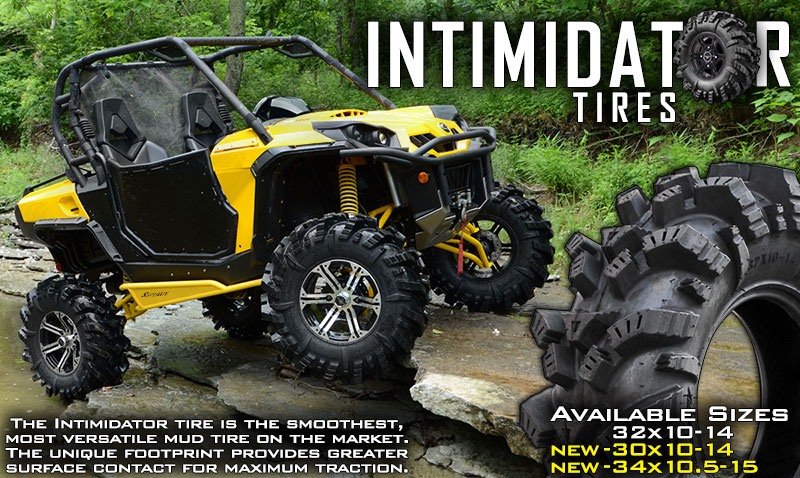 Super ATV: Intimidator Tire - New Sizes Now Available! | Milled