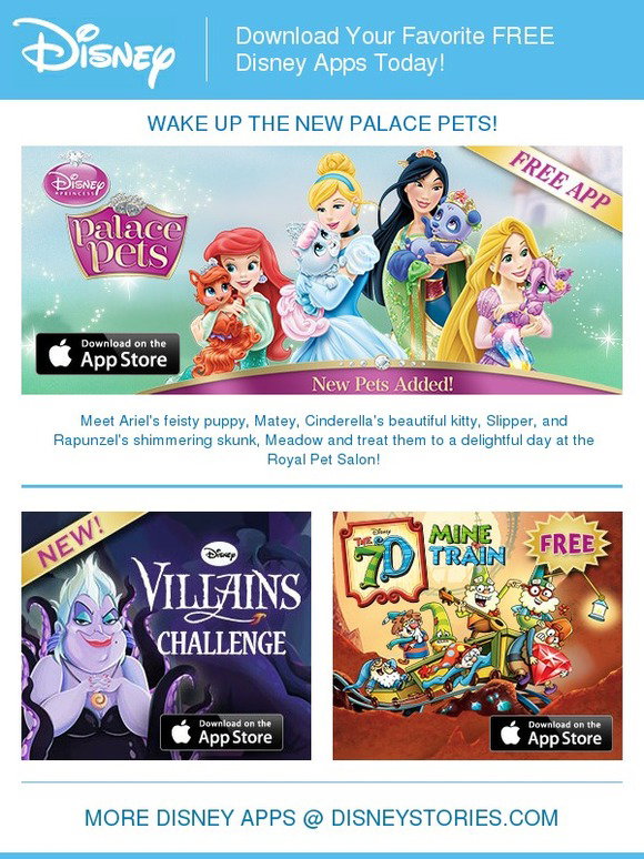 Disney Store: Download Your Favorite FREE Disney Apps Today! | Milled