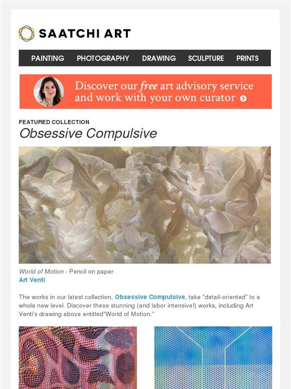 Saatchi Art: Obsessive Compulsive: Highly Detailed Art | Milled