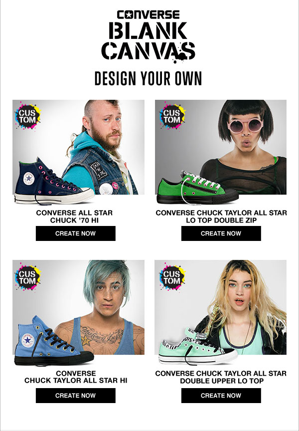 Converse: Design Your Sneakers. Converse Chuck Taylor All Star. | Milled