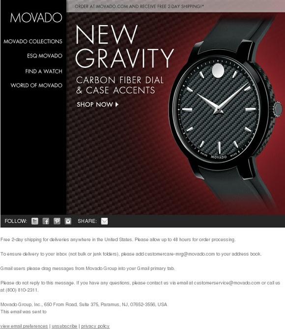Movado: Discover the new sleek and sophisticated Gravity watch | Milled
