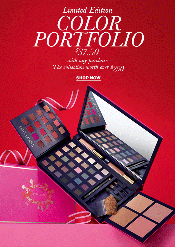 Estée Lauder: Gift it before it's gone! Limited Edition Color Portfolio ...