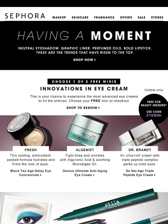 Sephora: First look: the latest beauty trends | Milled