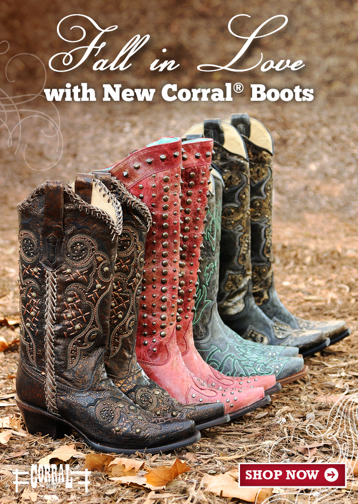 BootBarn.com: New Corral Boots - Fall In Love | Milled