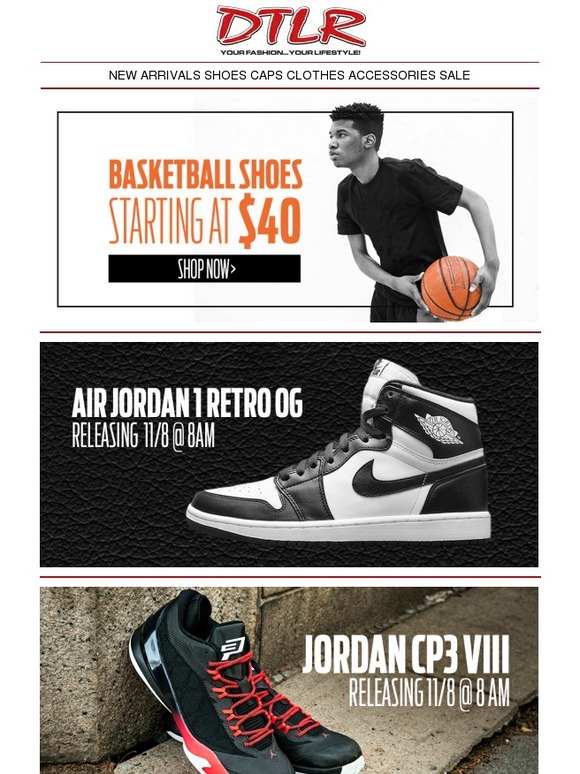 DTLR (Down Town Locker Room): Basketball Shoes Starting at $40 at DTLR ...