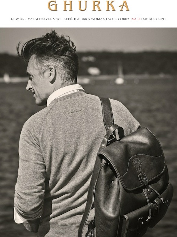 Ghurka: The Blazer Backpack | New Arrivals | Milled