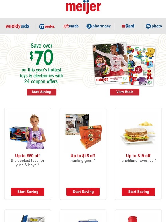 Meijer: Get 24 Coupons on Toys & Electronics | Milled