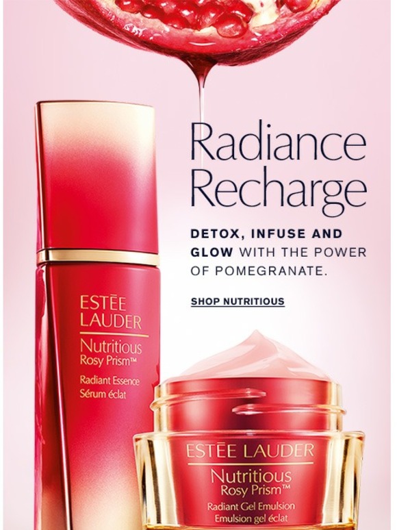Estée Lauder: Show Your Glow with Nutritious. Try it Free, with your ...